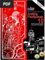 AP10 - q1 - Mod3 - Paghahandang Nararapat Gawin Sa Harap NG Panganib Na Dulot NG Suliraning ...