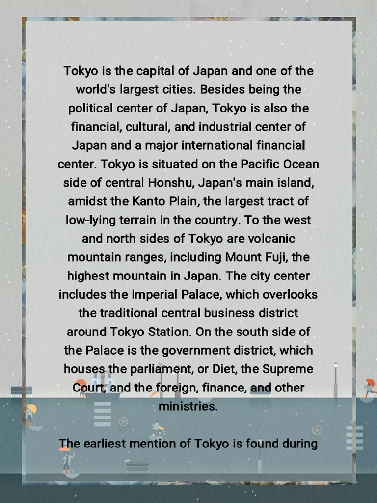 Tokyo | PDF