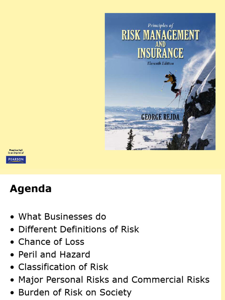 Introduction To Risk - Notes | PDF | Risk | Utility