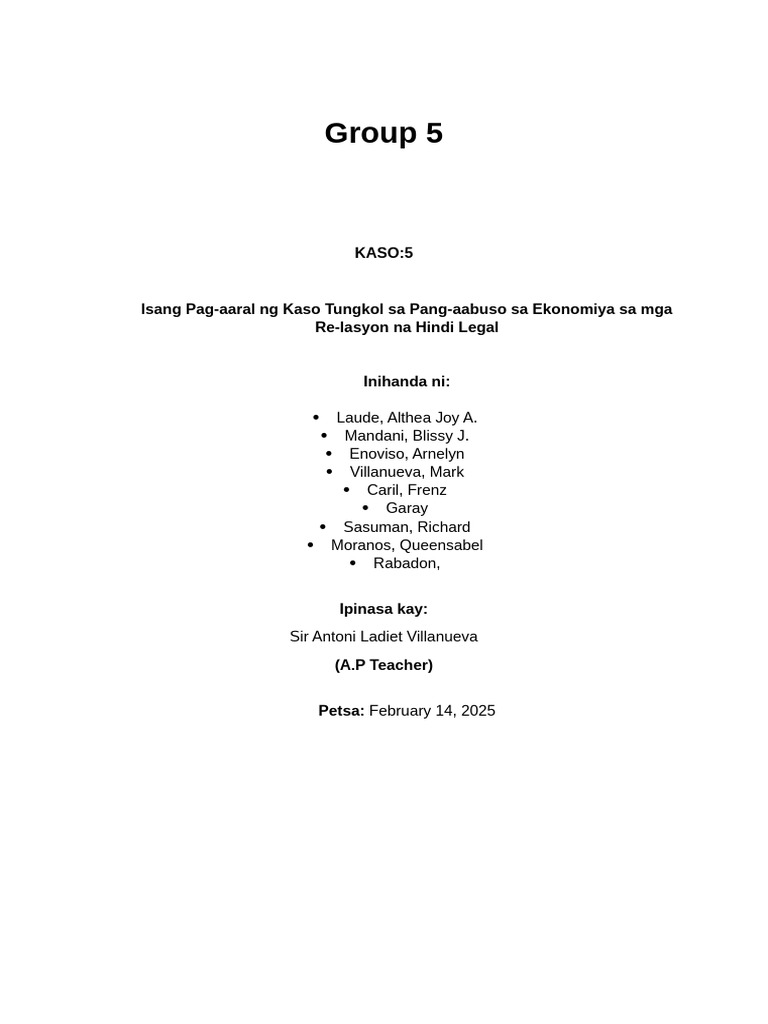 KASO | PDF