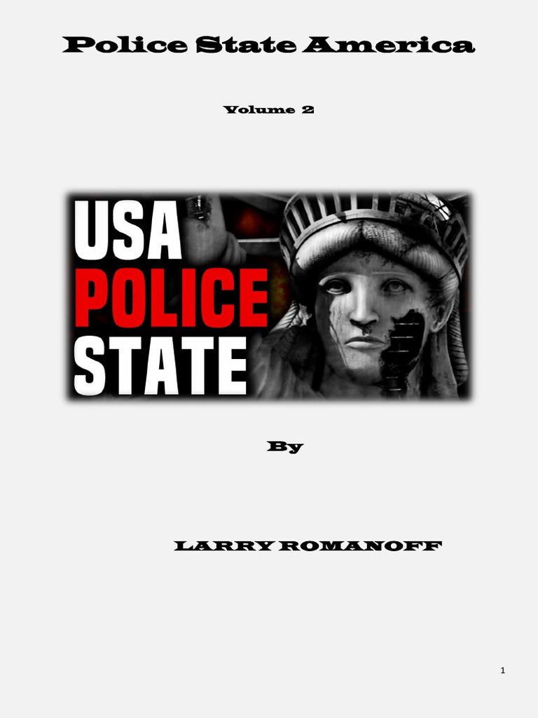Police State America -- Volume 2 | PDF | Witness | Grand Jury