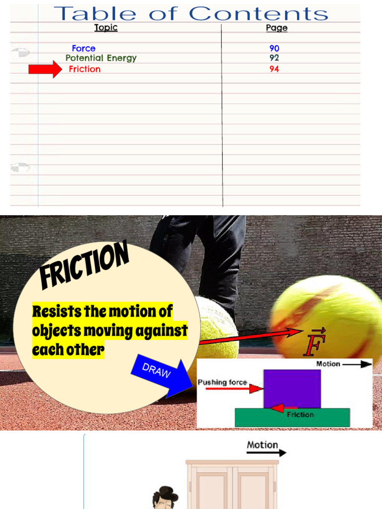 Understanding Friction Types and Effects | PDF