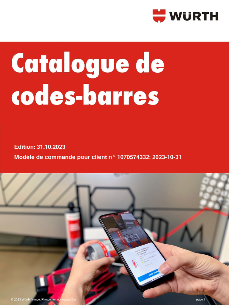 Catalogue Würth Visserie 2023 | PDF | Matériaux de construction | Usinage