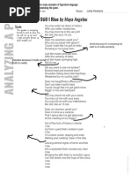 "Still I Rise" Analysis | PDF