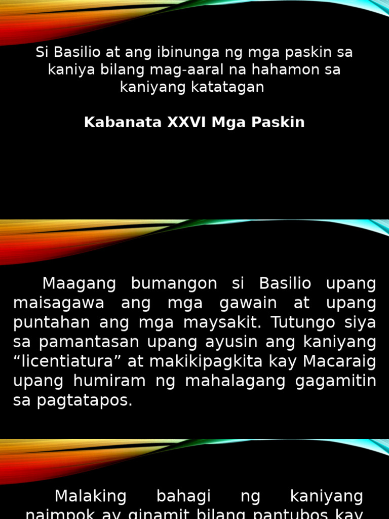 Ang Paskin - Kabanata 26 | PDF