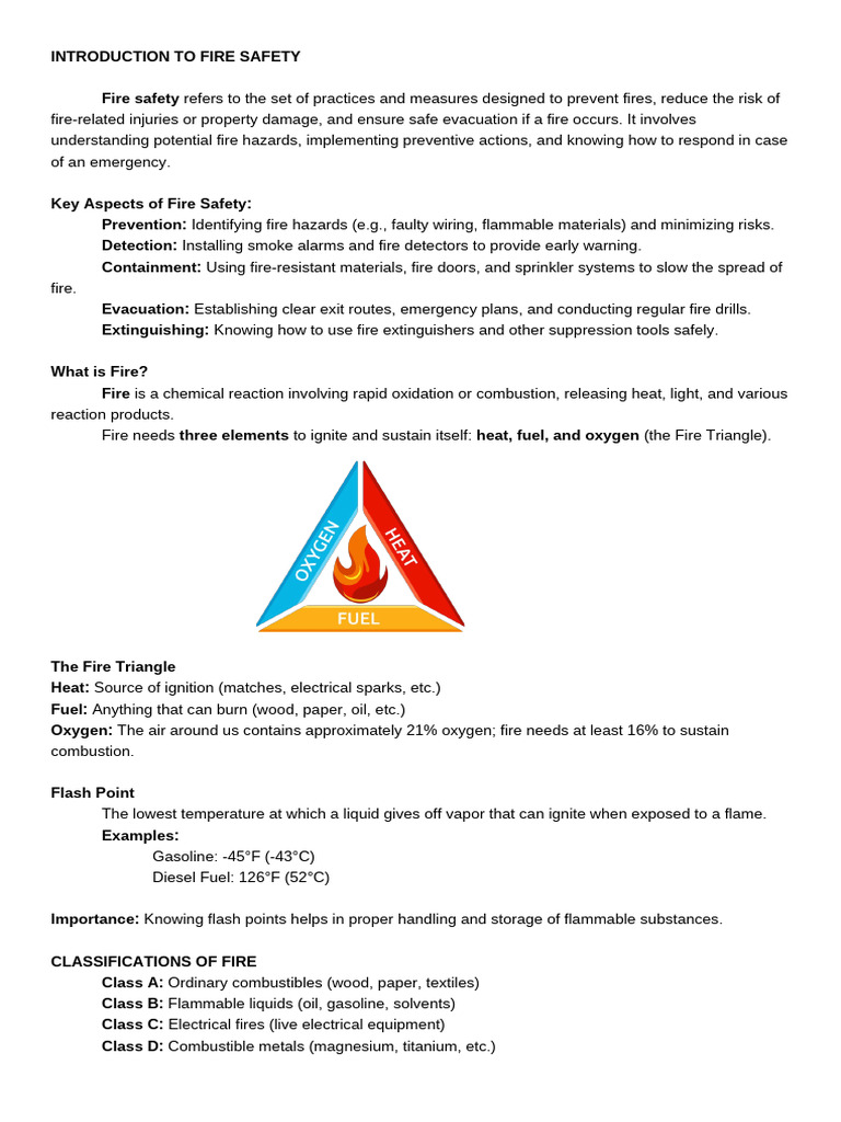 Fire Safety Essentials and Prevention Guide | PDF | Fires | Fire Safety