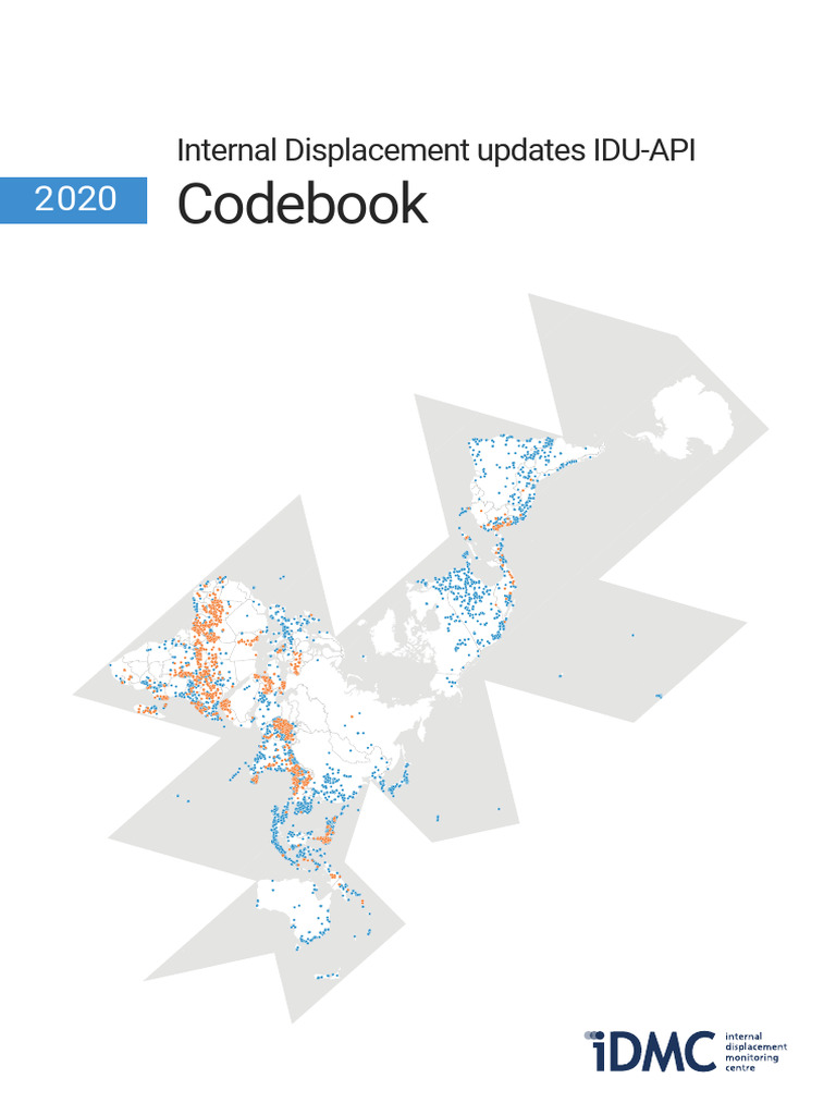 IDMC_IDU_API_Codebook_14102020 | PDF | Internally Displaced Person