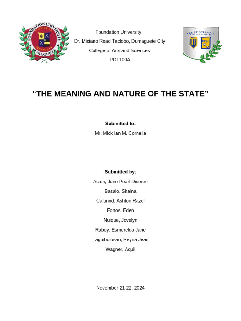 Theories of State Origin Explained | PDF | Social Contract | Sovereignty