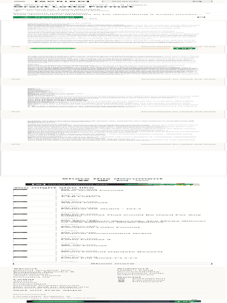 Grant Lotto Format PDF Money Facebook | PDF | Scribd | Facebook