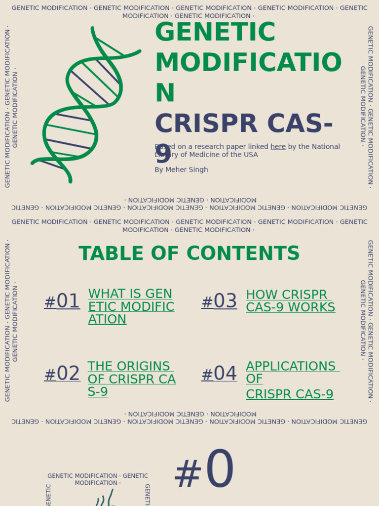 Genetic Modification | PDF | Genetics | Genetic Engineering