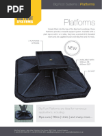 Big Foot Systems Data Sheet | PDF | Duct (Flow) | Roof