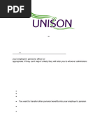 NHS Pension Opt-Out Form | PDF