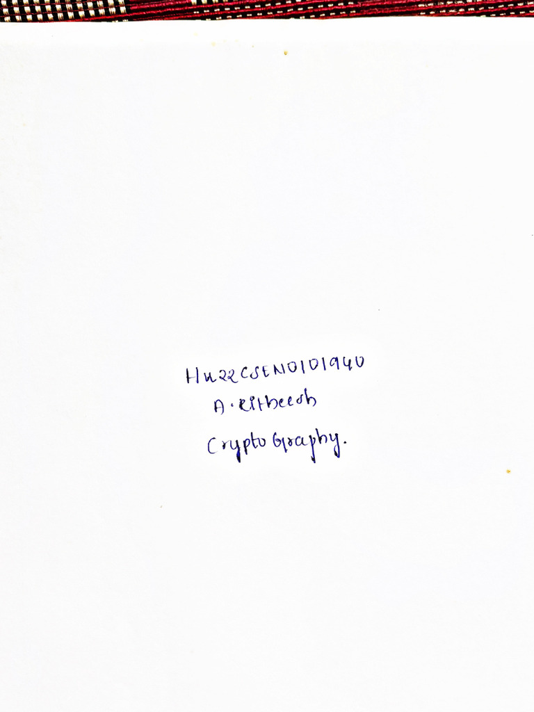 Cns Assignment PDF | PDF