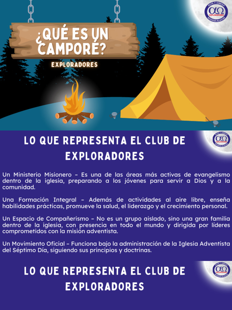 ¿Qué es un Camporé Adventista? | PDF | Iglesia Adventista del Séptimo Día