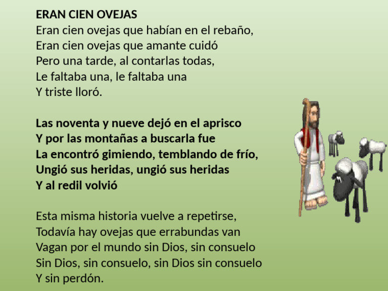 ERAN CIEN OVEJAS | PDF
