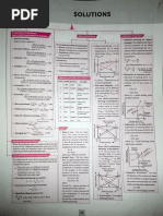 Class 12 Chemistry Solutions Formula Sheet | PDF