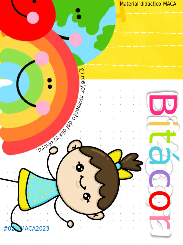 Bitácora Docente MACA 2023 | PDF | Educación de la primera infancia