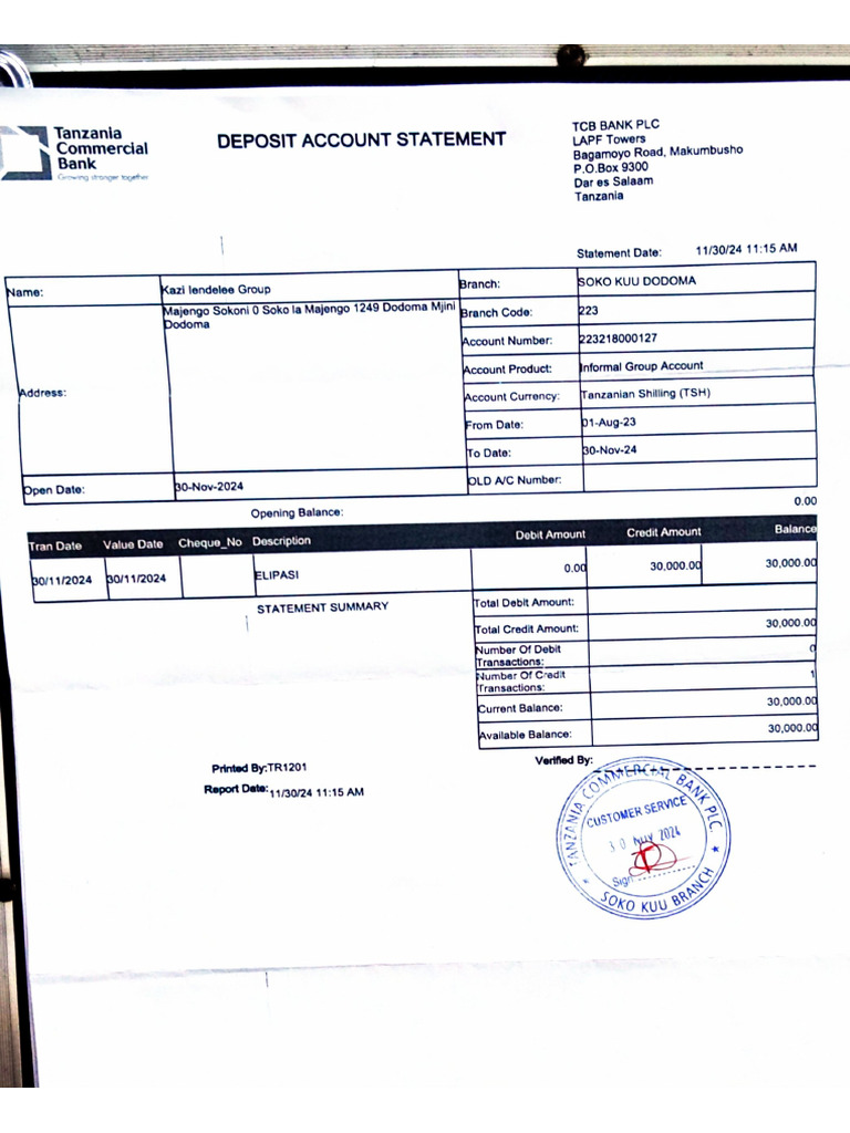 Nakala Benki | PDF