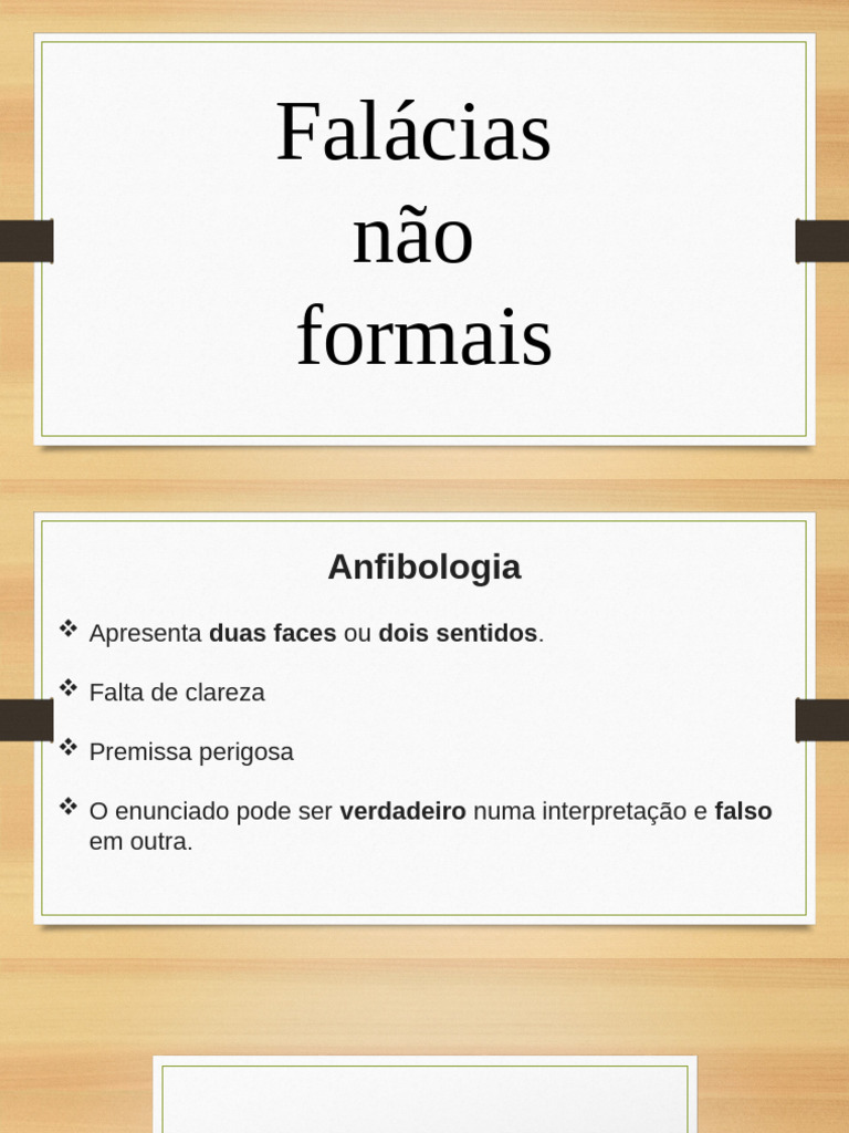 Entendendo a Anfibologia e Exemplos | PDF