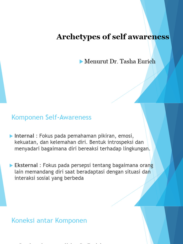 Modul 4 Archetype of Self Awareness | PDF