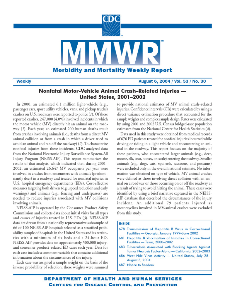MMWR TB Associated W Tumor Necrosis Agents | PDF | Hepatitis B | Hepatitis