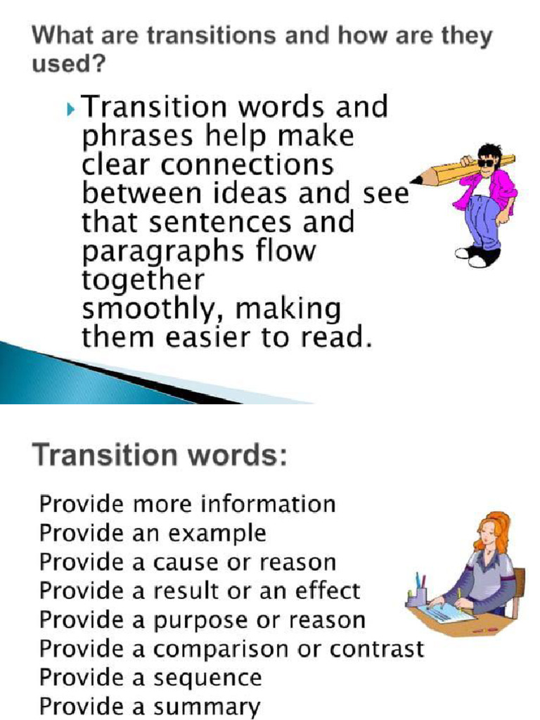 Transition Words | PDF