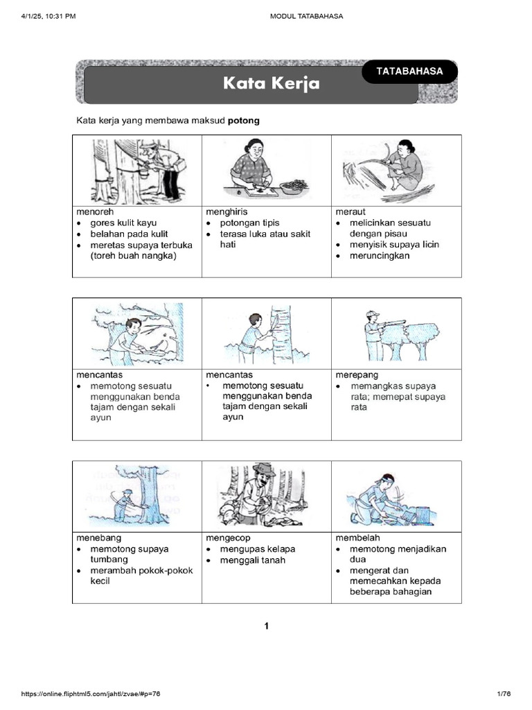 Modul Tatabahasa | PDF
