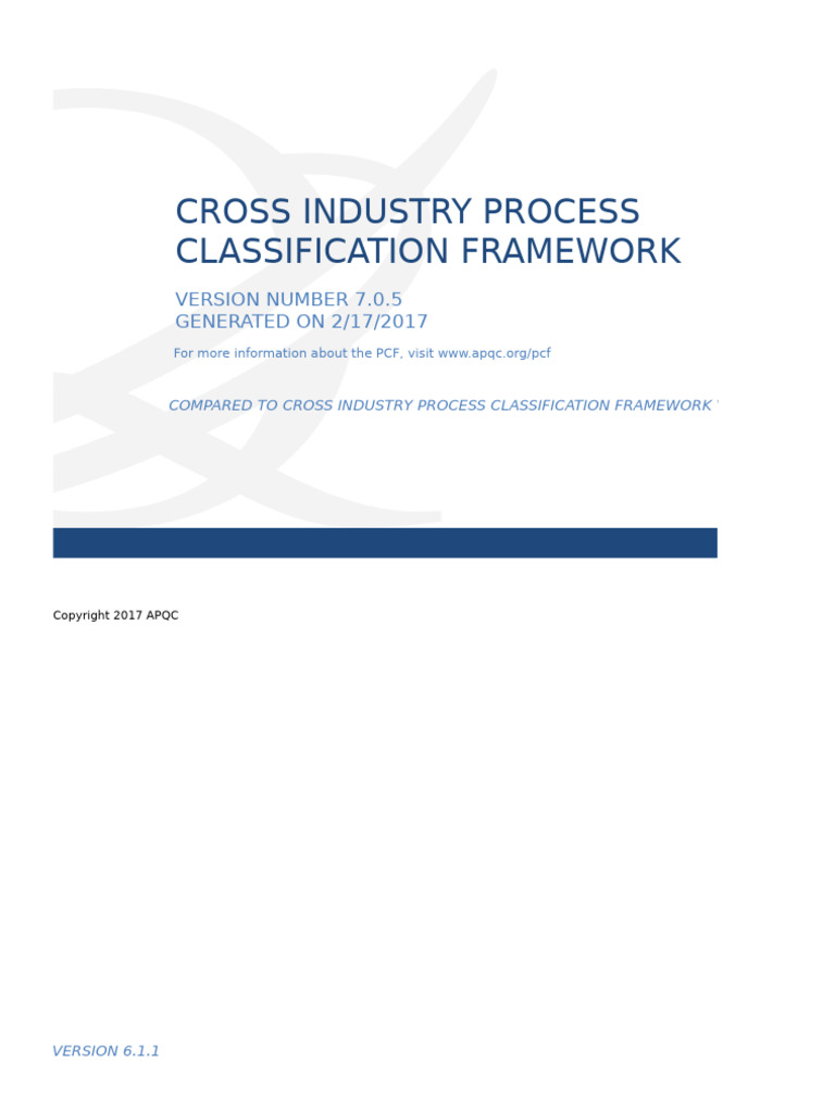 Cross Industry v705 Vs Cross Industry v611 | PDF | Strategic Management ...