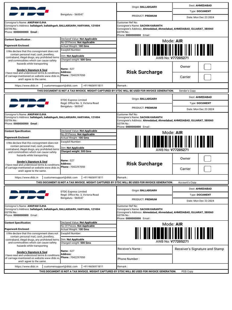 Print External Shipping Label | PDF | Mail