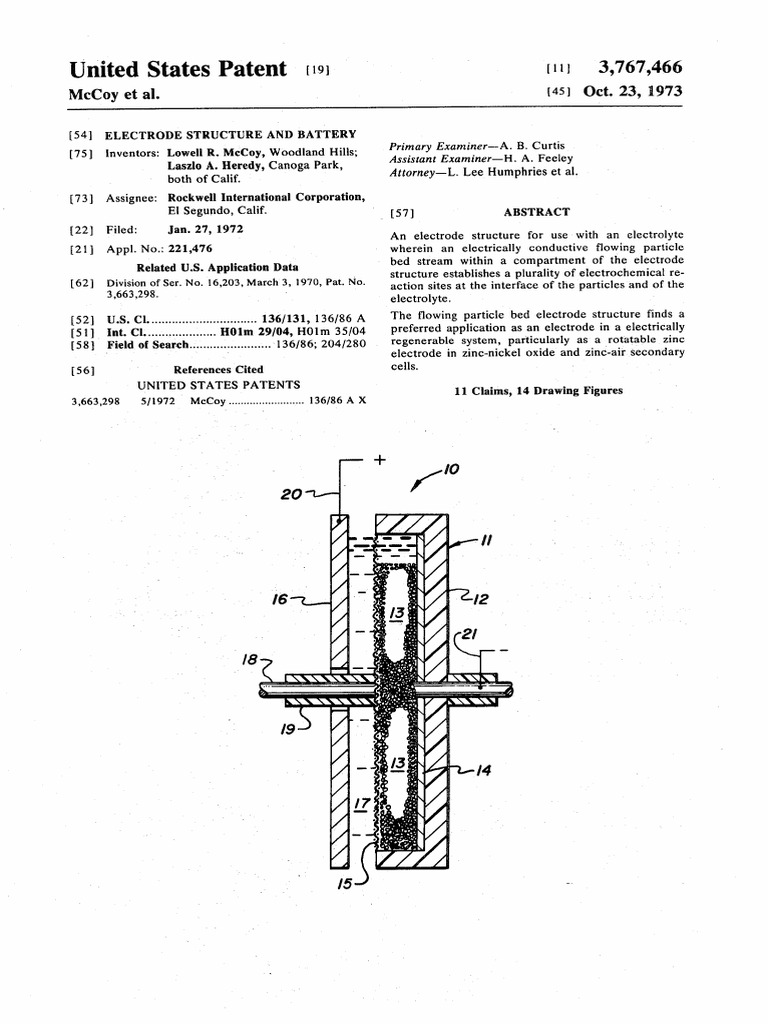 Flowing Particle Bed Electrode Structure | PDF | Electrode ...