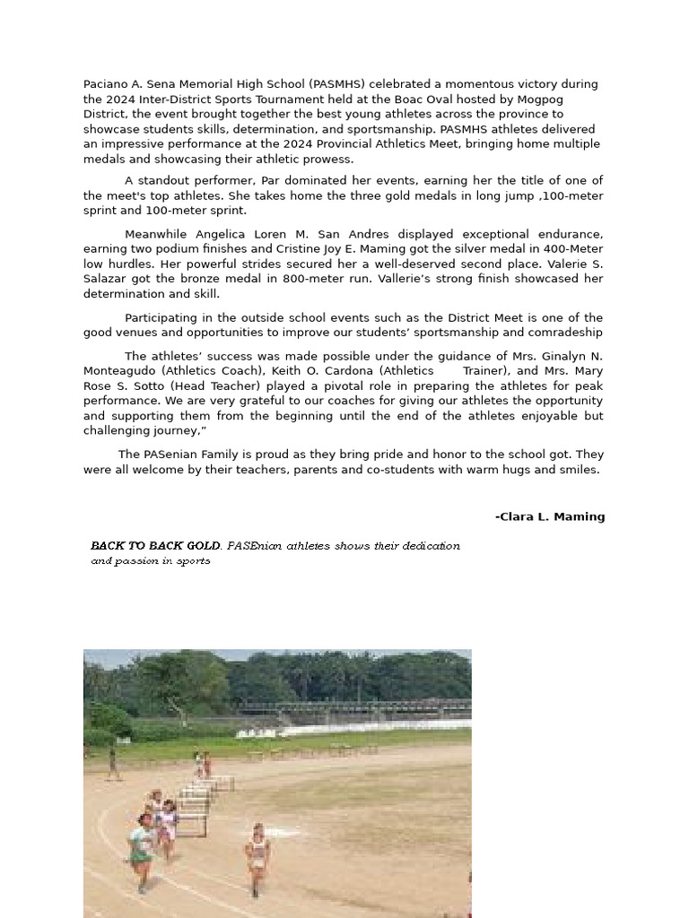 Sports Writing | PDF