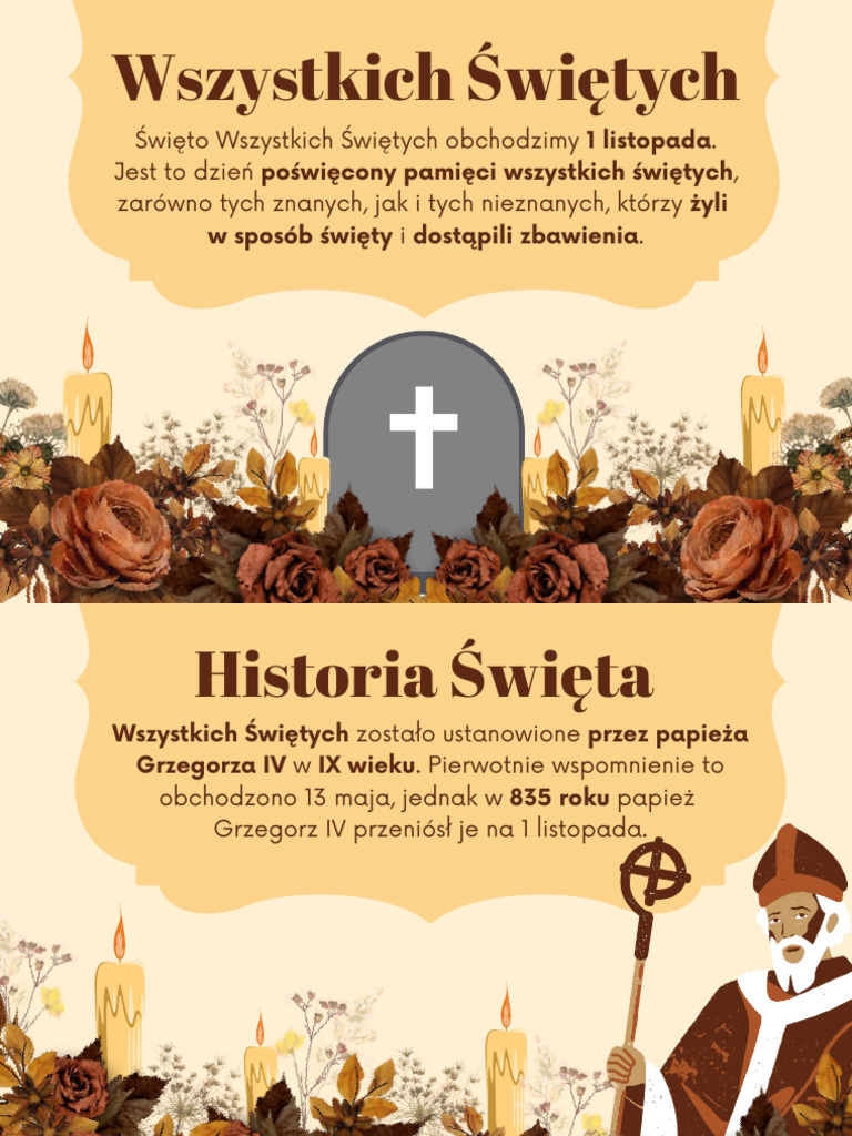 Wszystkich Swietych - Gazetka | PDF