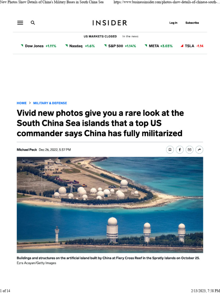 Chinas+Artificial+Islands | PDF