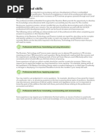 Exam Guidance Cfab Aca Cert l4 Students | PDF | Multiple Choice