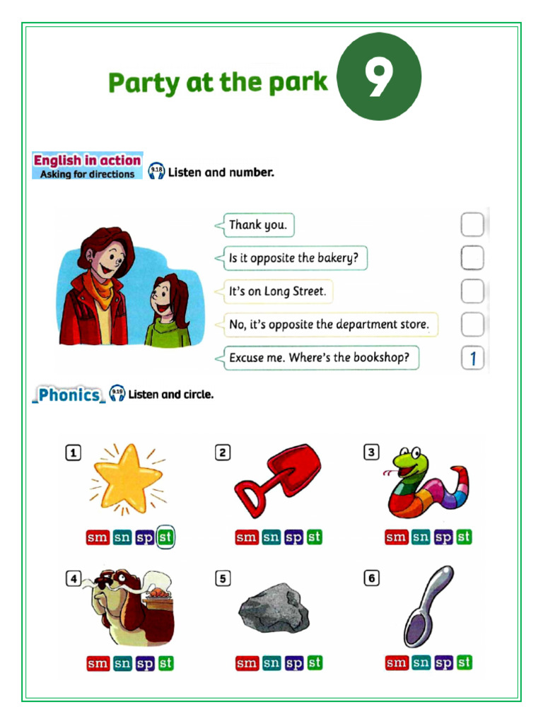 Party at The Park - WS3 | PDF