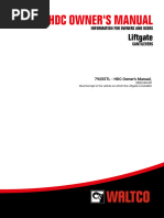 Waltco WDV Liftgate Parts Manual | PDF | Screw
