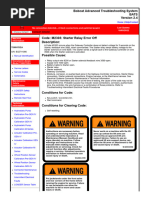 Bobcat All Fault Codes List | PDF | Relay | Switch