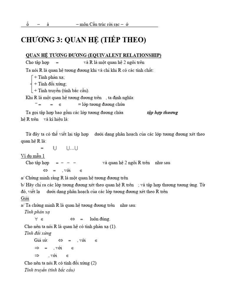 Buoi 06 - Ngay 28-03-2025 - Mon Cau Truc Roi Rac - Lop MA004.P219 | PDF