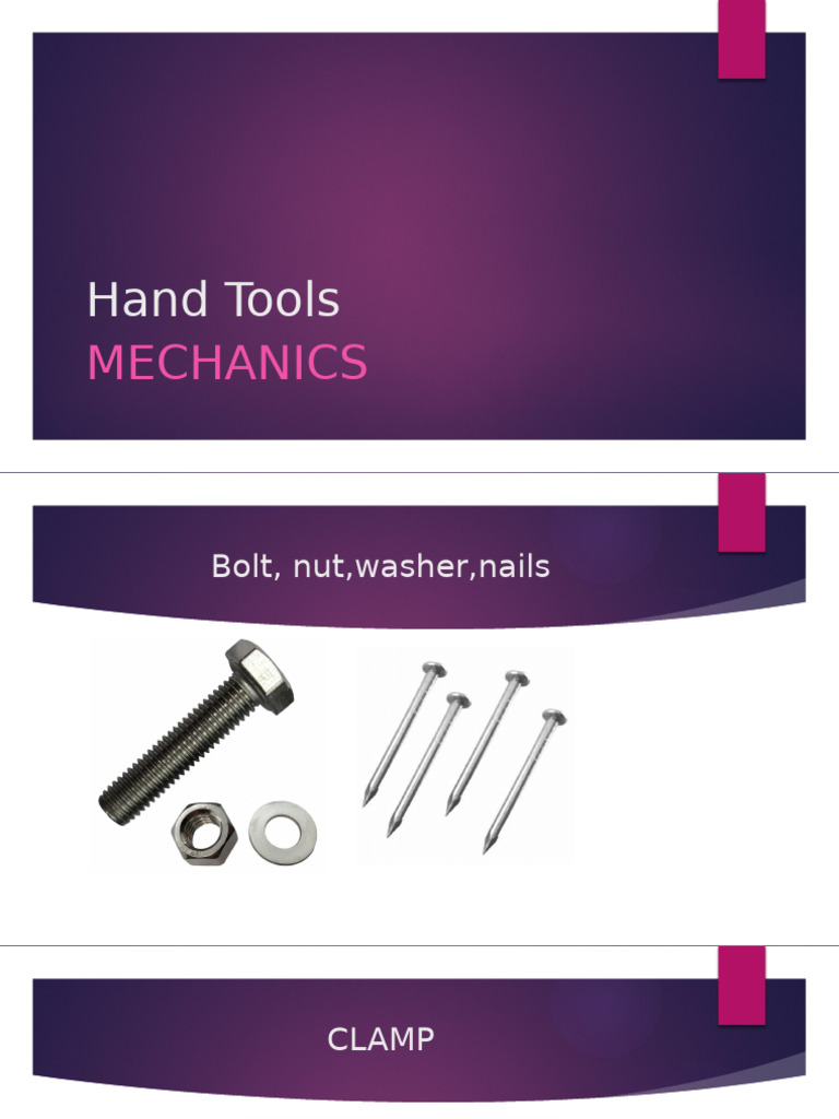 Hand Tools 2 | PDF