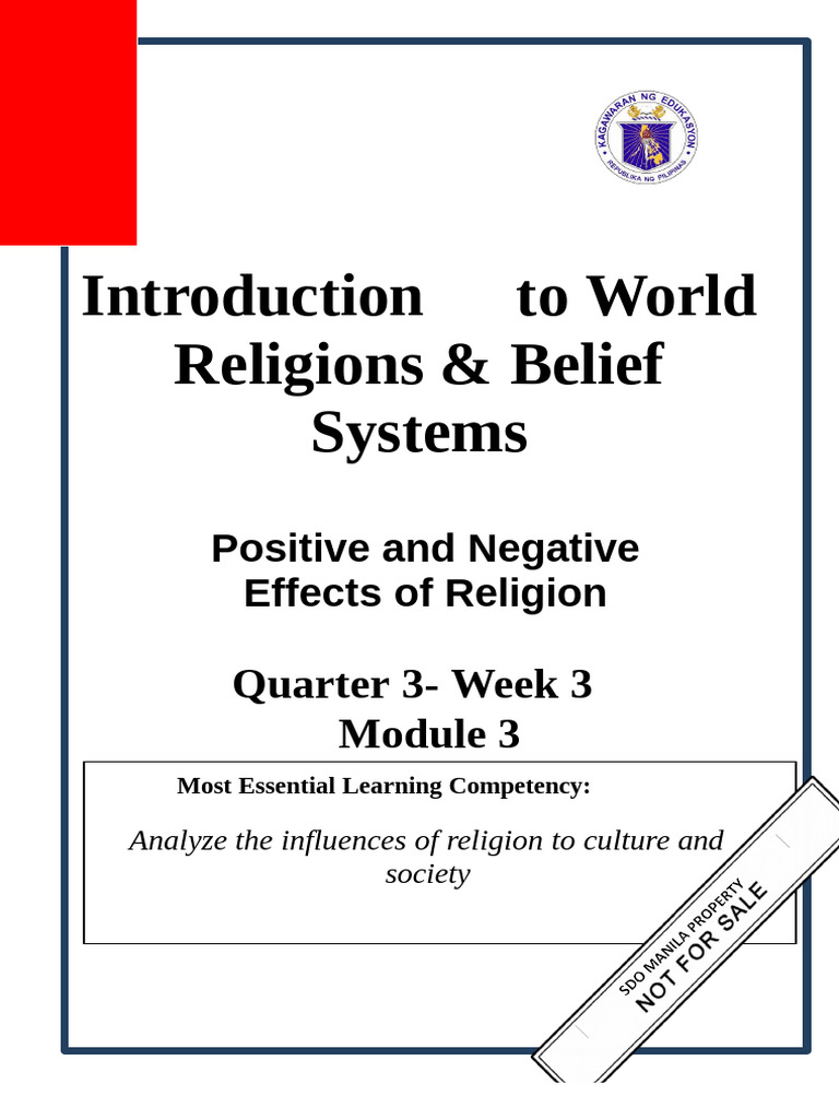 Iwrbs q1 Mod3 Positive and Negative Effects | PDF | Sacrifice | Creativity