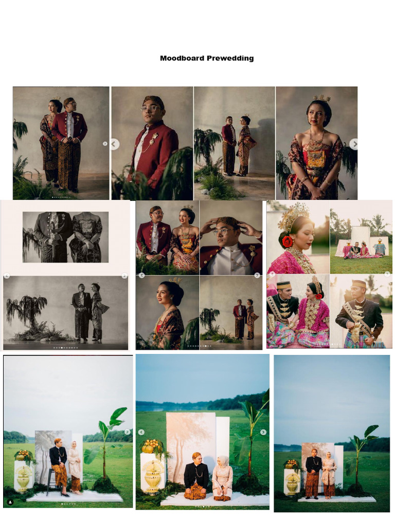 Moodboard Prewedding | PDF