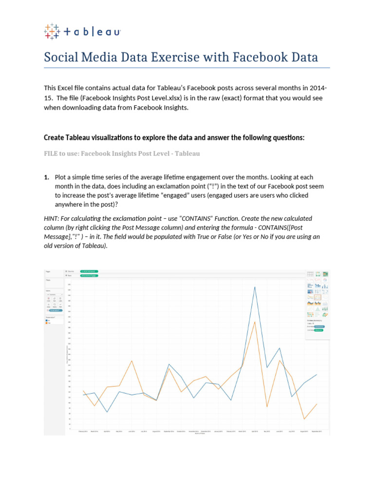 Social Media Data - Facebook With Results | PDF
