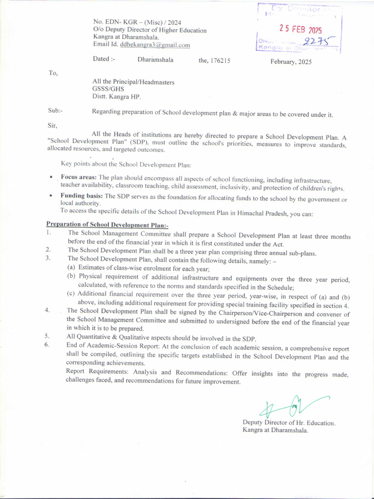 SDP 24.02.20251 | PDF