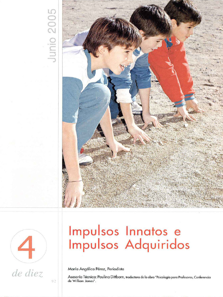 4 Impulsos innatos e impulsos adquiridos | PDF