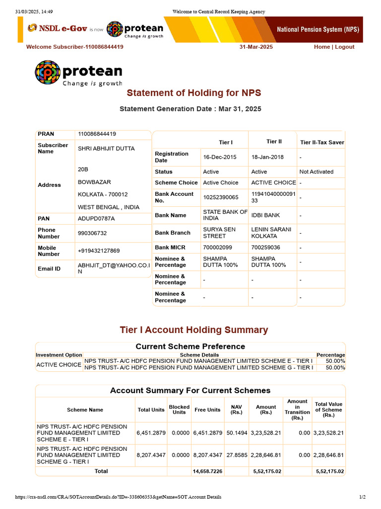 Welcome to Central Record Keeping Agency | PDF | Investing | Investment Management