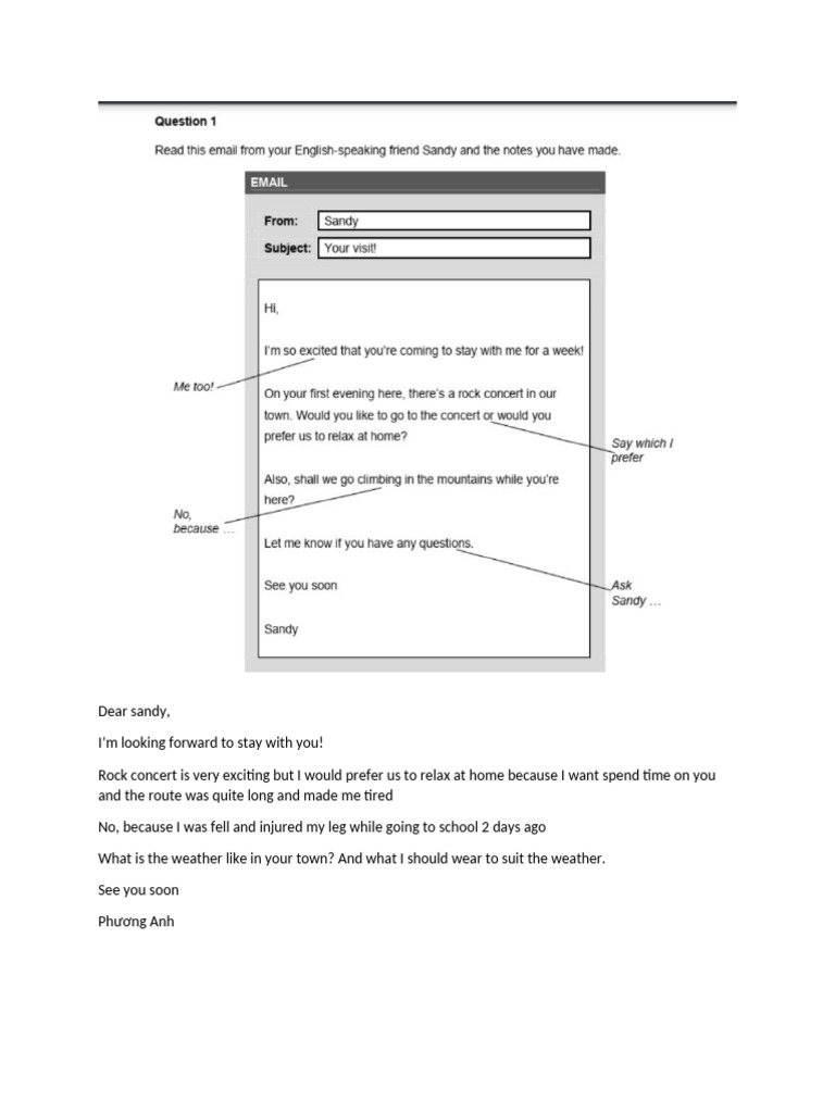 Dear Sandy | PDF