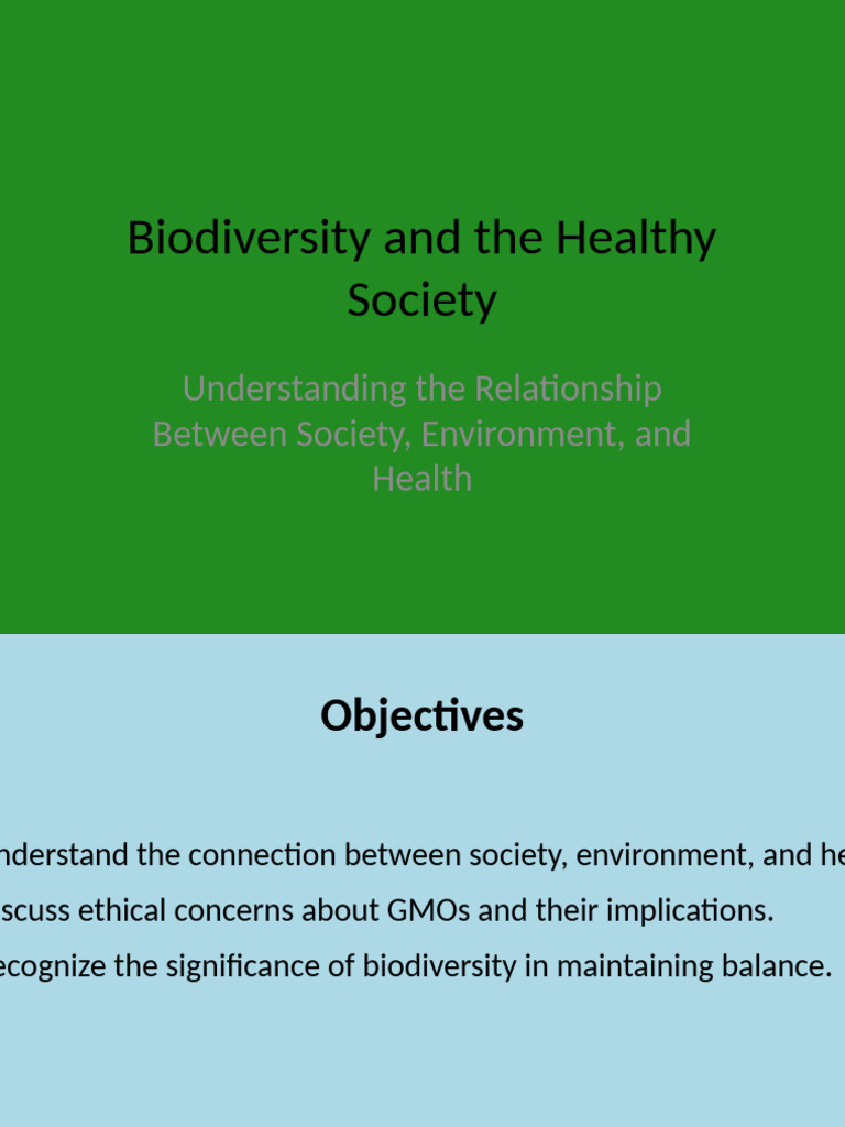 Final Biodiversity PPT | PDF