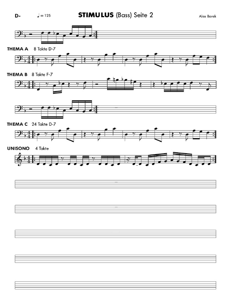 Stimulus Bass 2 | PDF