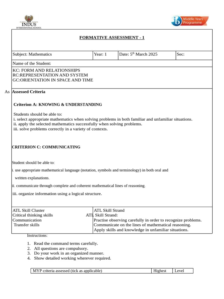 FA1 Lines and Angles | PDF | Mathematics | Reason