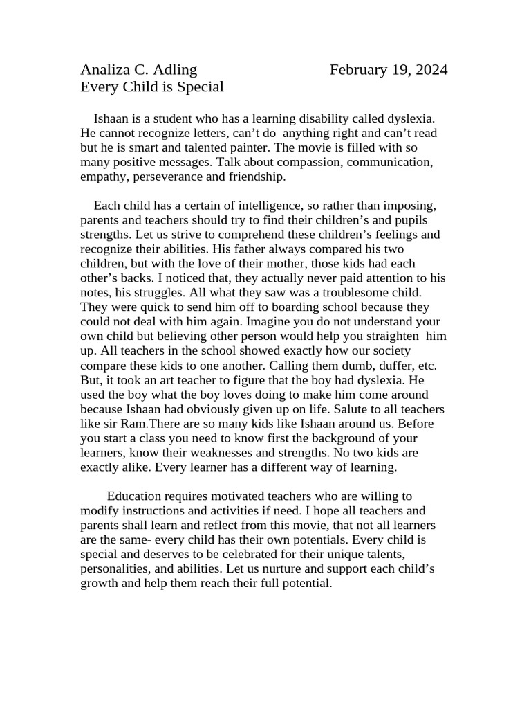 Adling ttl2 Reflection | PDF